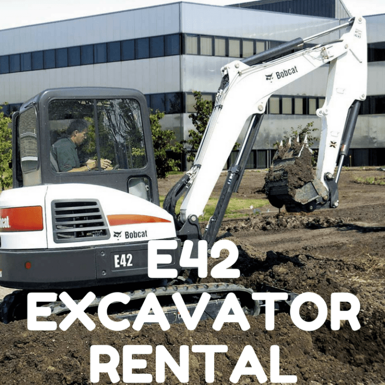 BOBCAT EXCAVATOR E42 - Big Sasco